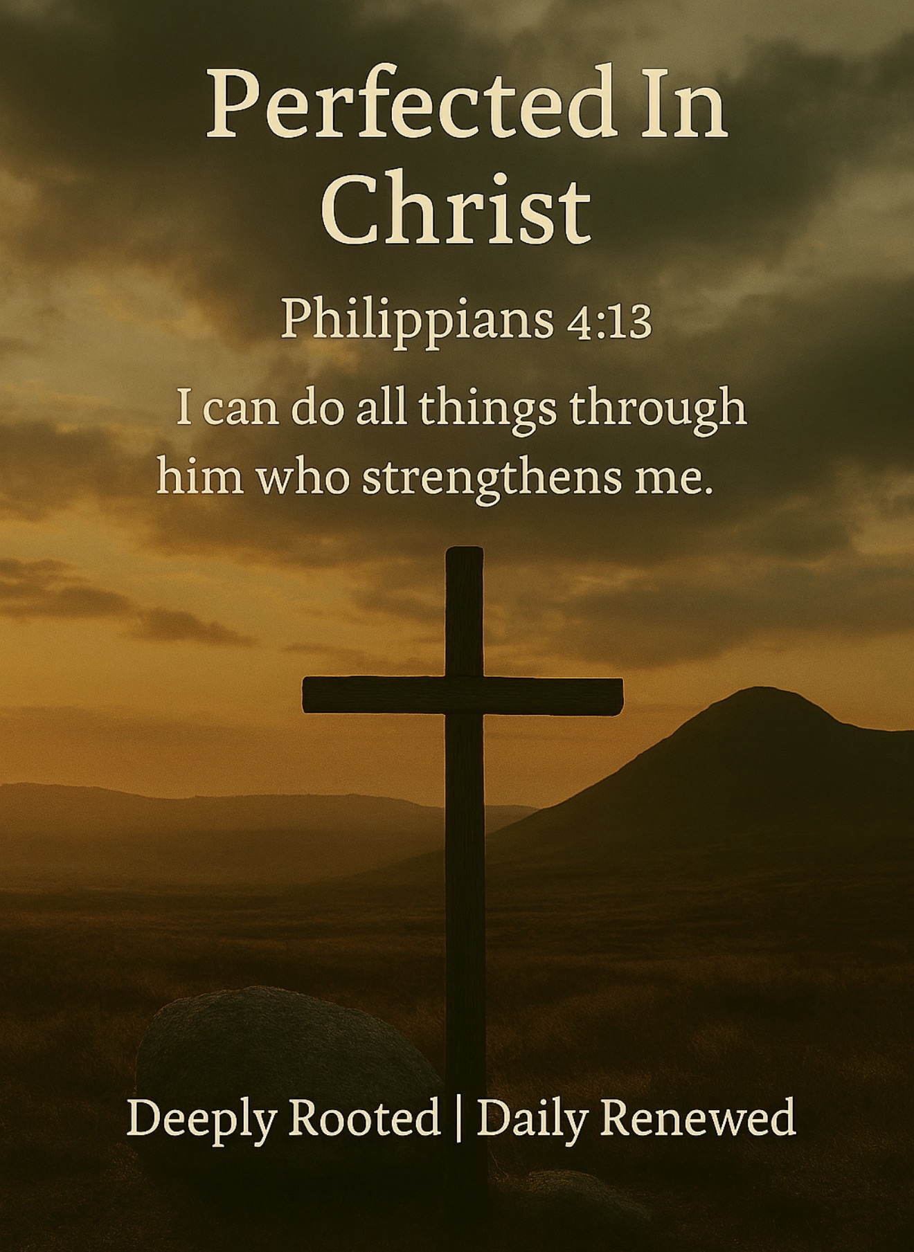 Saturday, August 23, 2025–Strength Made Perfect: Perfected In Christ ...