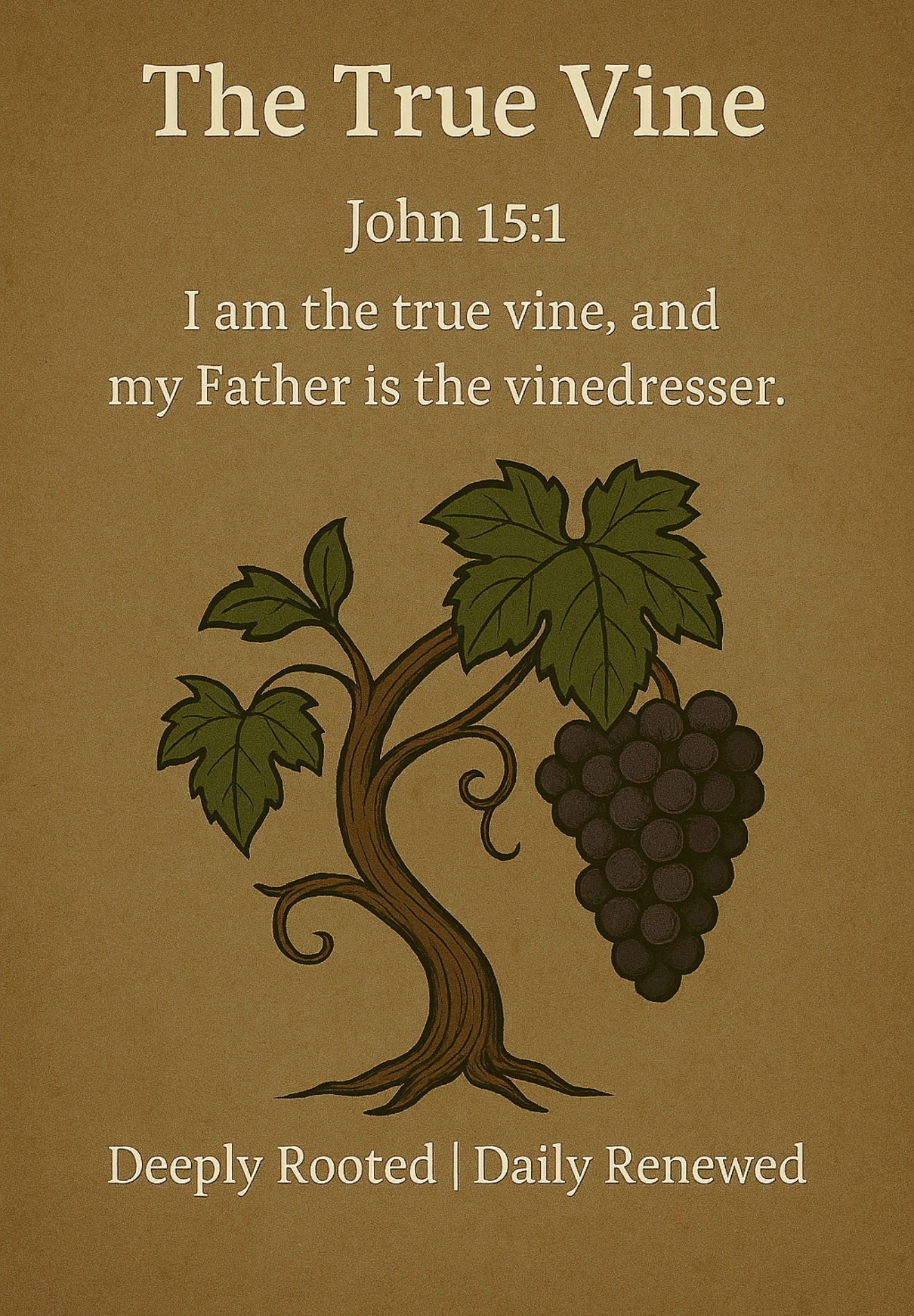 Sunday, August 24, 2025–Abiding In The Vine: The True Vine – Deeply ...