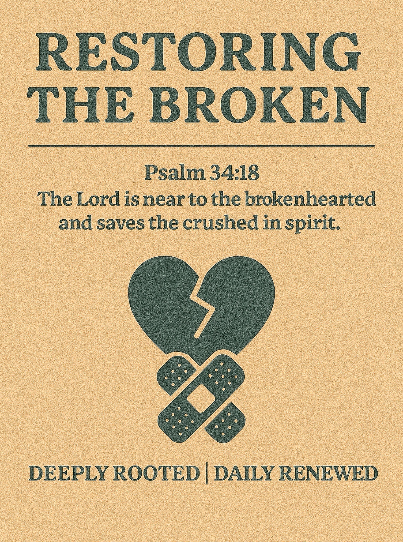 Sunday, September 28, 2025–The God Who Restores: Restoring The Broken ...