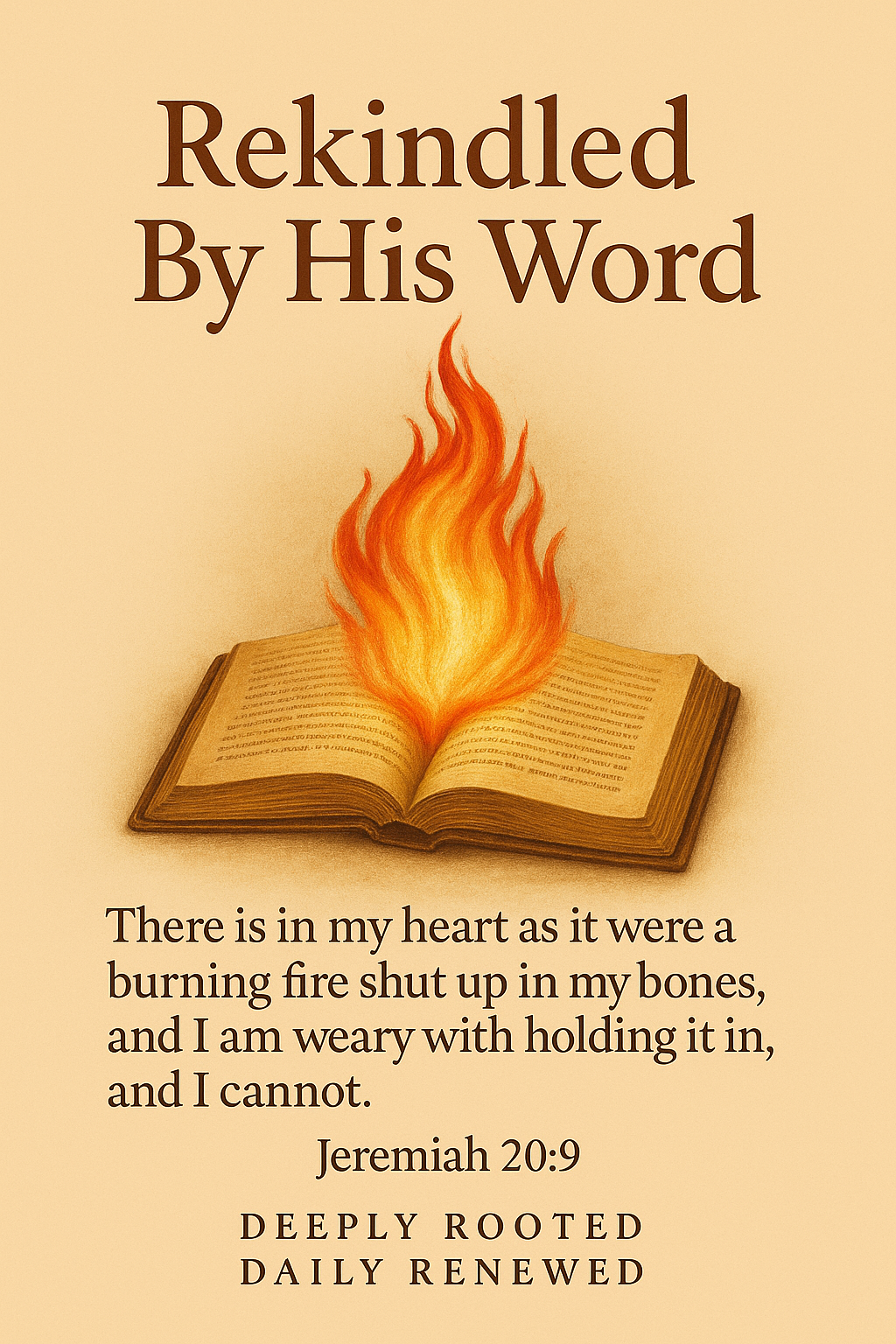Sunday, November 9, 2025–Hearts On Fire: Rekindled By His Word – Deeply ...
